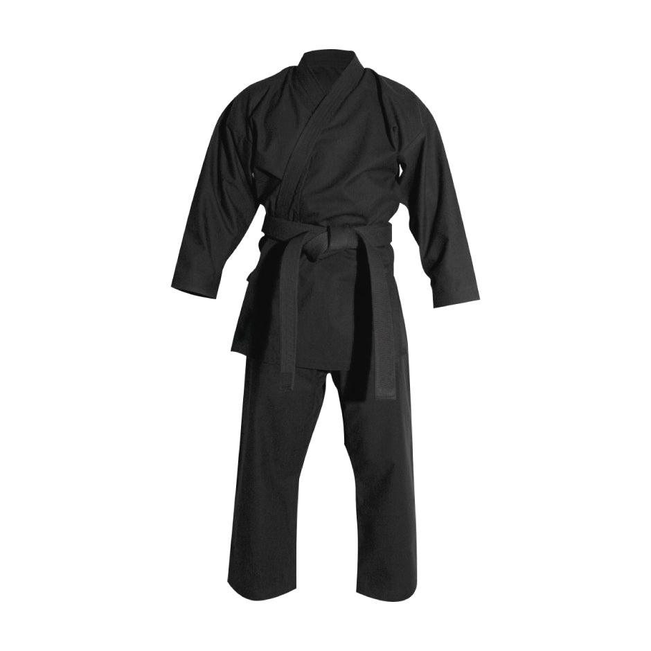 Traje Karate Okami Twill Negro – PlusSport